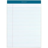 TOPS Docket Legal Letter Size Lined Pads, 8 1/2 x 11 3/4, White, 50 ...