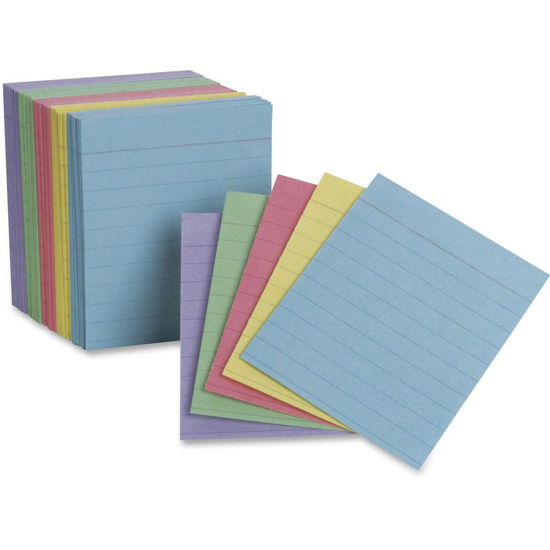 TOPS Oxford Color Mini Index Cards - 200 x Divider(s) - 2.5" Divider ...