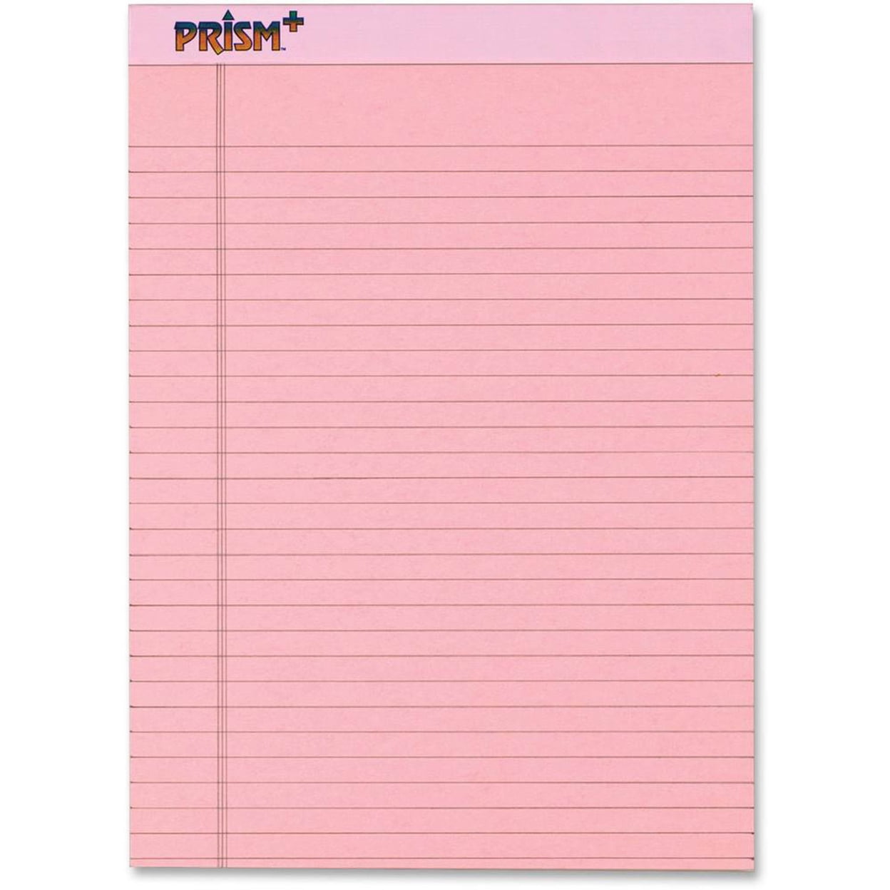 TOPS Prism Plus Wide Lined Colored Pads, Legal Rule, 8.5 x 11.75 Letter ...