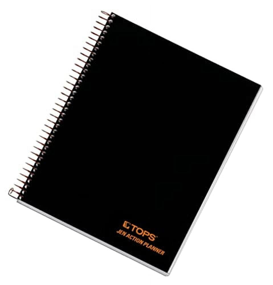 TOPS Products Aion Planner, Side Wirebound, 8-1/2"x6-3/4", 100 Sheets ...