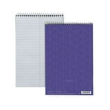 "TOPS Bound Lined Writing Memo, Spiral Steno Notebook, Gregg Rule, 6 ...