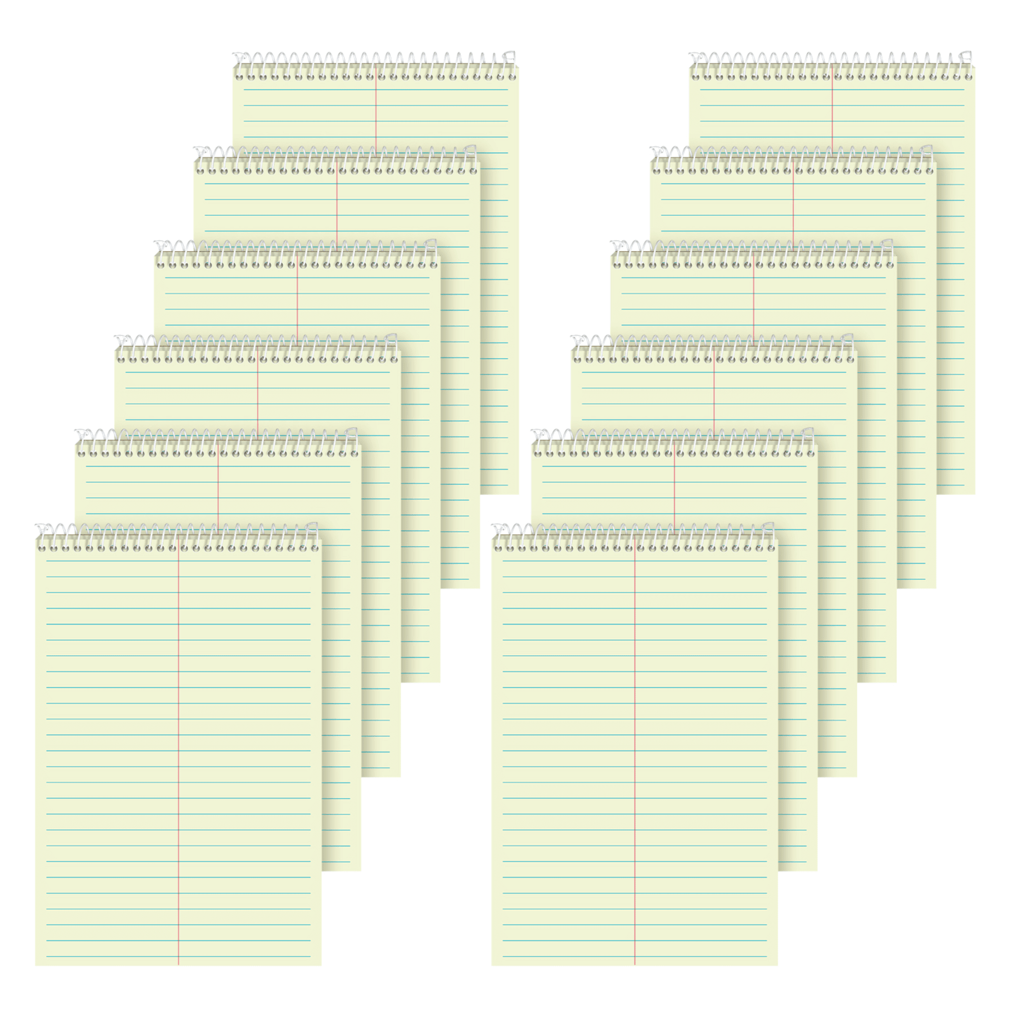 "TOPS™ Spiral Top-Binding Steno Notebooks, 6"" x 9"", Gregg Ruled, 80 ...