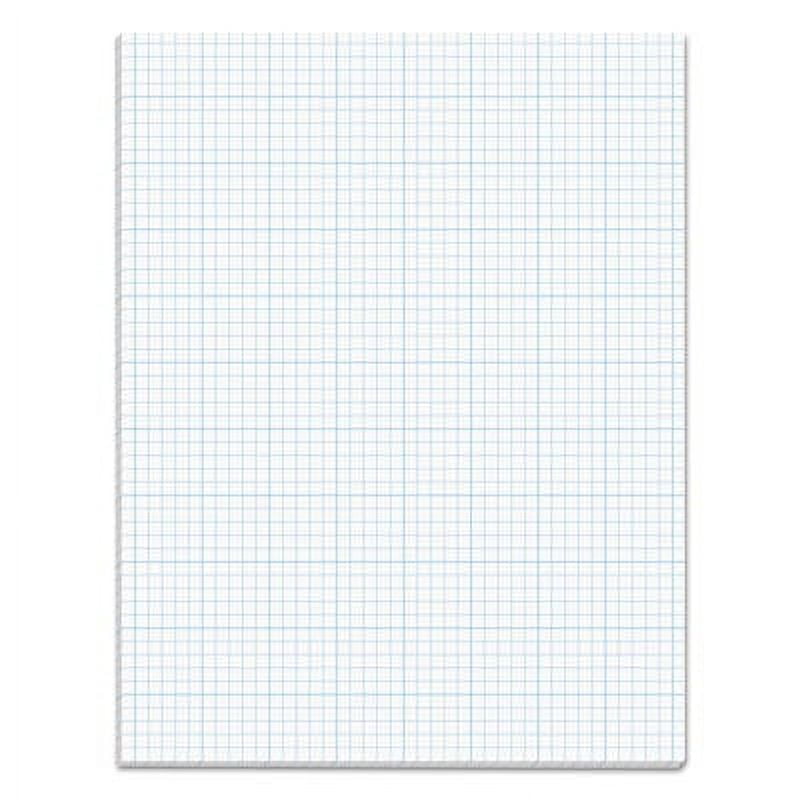 TOPS, TOP35051, Quad Ruling Cross Section Pad - Letter, 1 / Pad ...