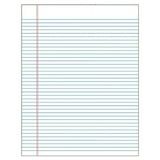 TOPS, TOP7525, Glue - Top Wide Ruled Legal Pads - Letter, 12 / Dozen ...