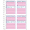 TOPS™ Quick Check-Off Style Telephone Message Book with Fax/Mobile ...