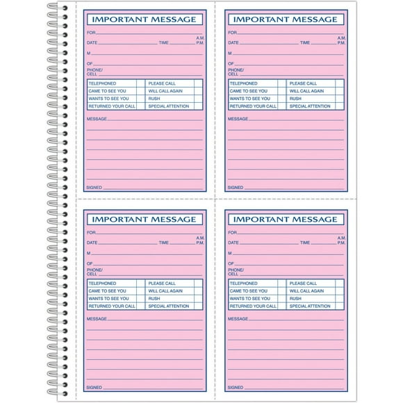 Phone Message Pads