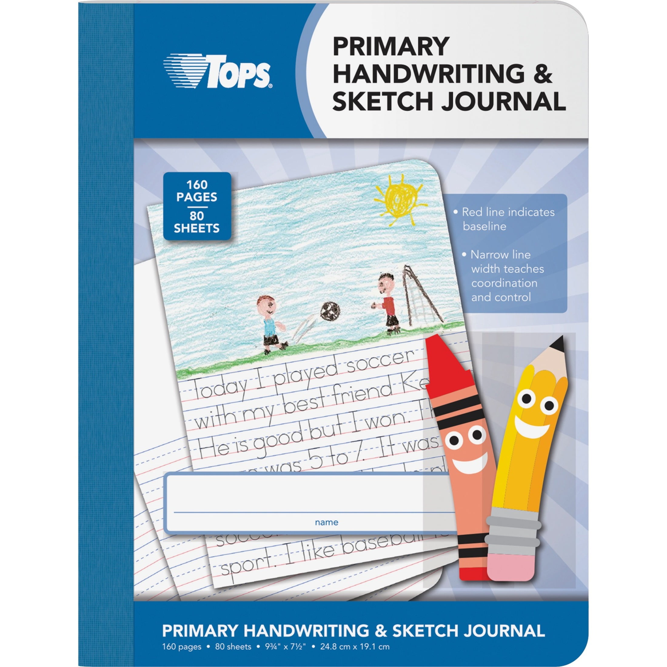 TOPS Wide Rule Composition Book - Walmart.com