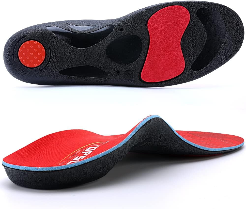 TOPSOLE Orthopaedic Insoles For Women,Men High Foot Support Soft ...