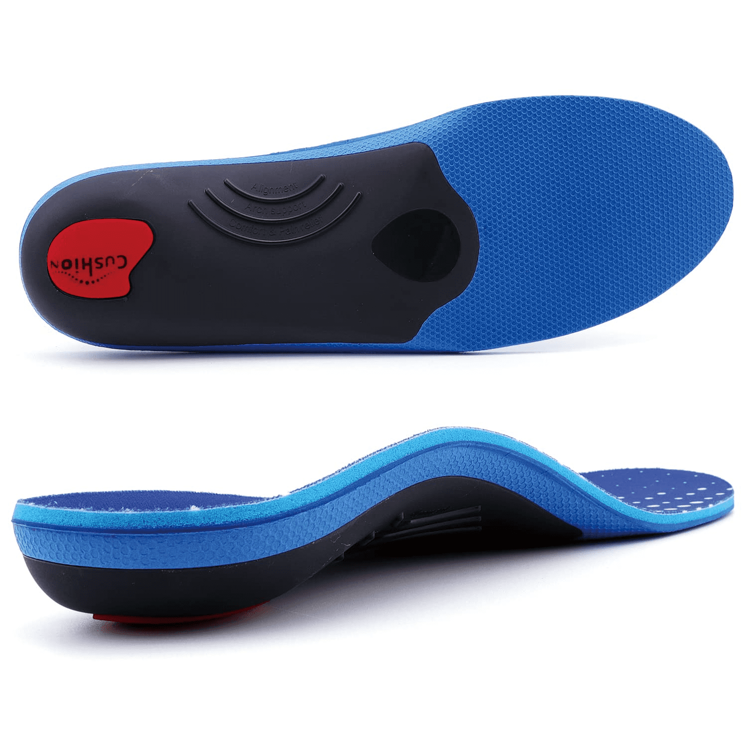 TOPSOLE Orthotic Insoles, Plantar Fasciitis Insoles, Flat Foot ...