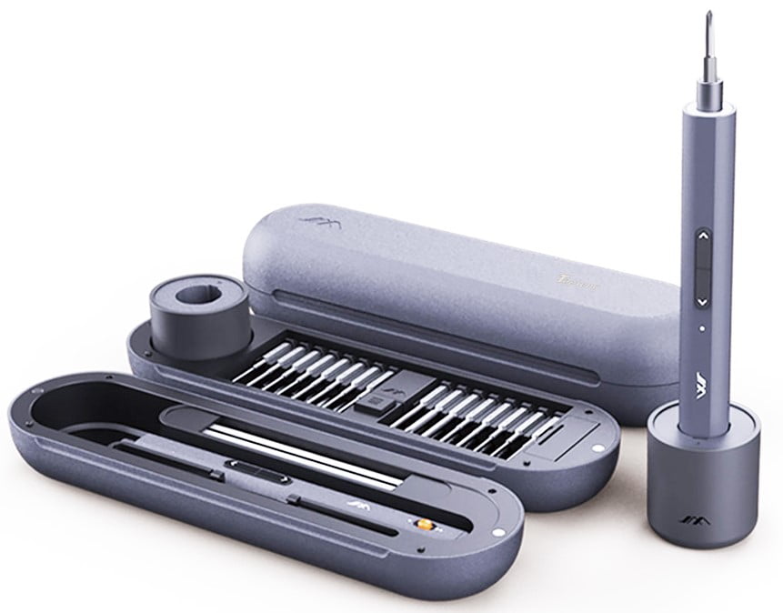 TOPTENG Electric Screwdriver Set, Power Precision Screwdriver Cordless ...