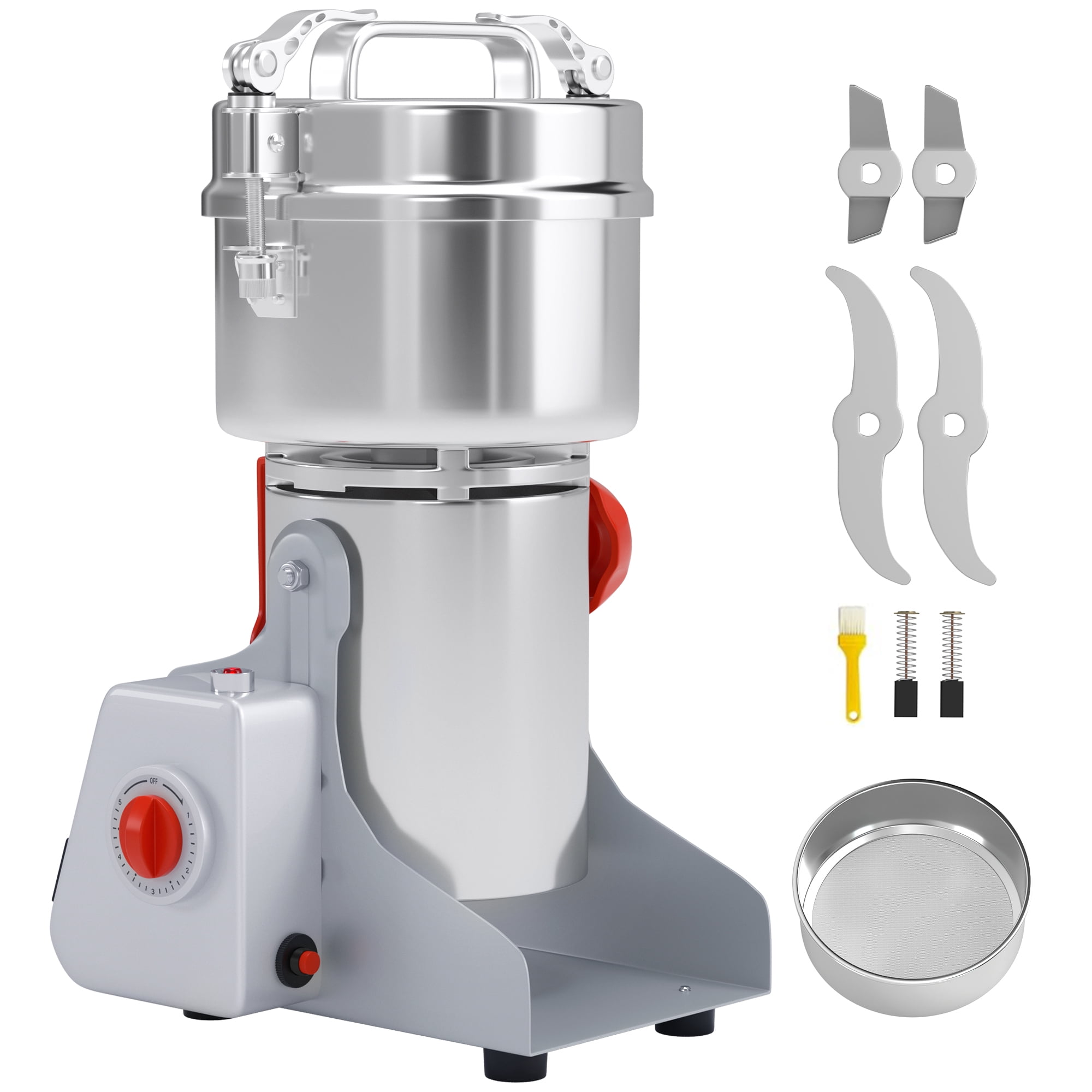 TOPTENG 700g Electric Grinder, High-Speed Food Grinding Machine, for ...