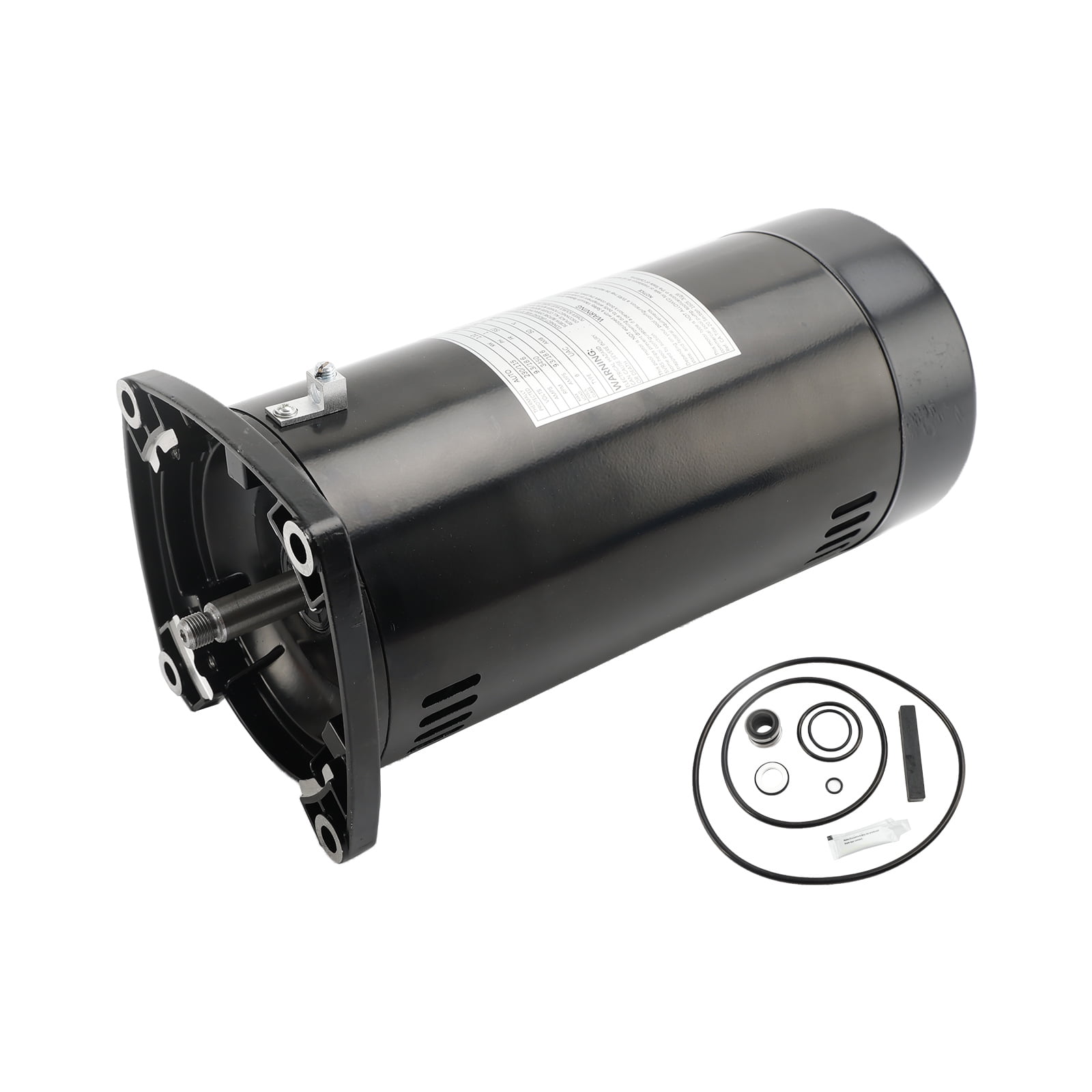TOPTENG USQ1152 1.5HP Square Flange Pool Pump Motor and Seal Kit For ...