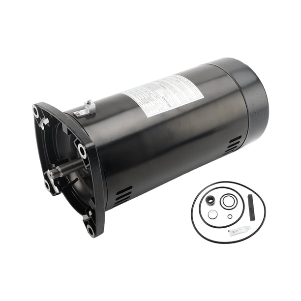 TOPTENG USQ1152 1.5HP Square Flange Pool Pump Motor and Seal Kit For ...