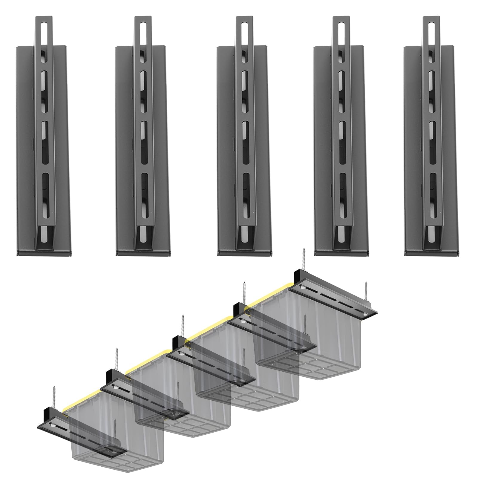 TOPTGO Overhead Garage Storage Rack,Garage Ceiling Storage Racks ...