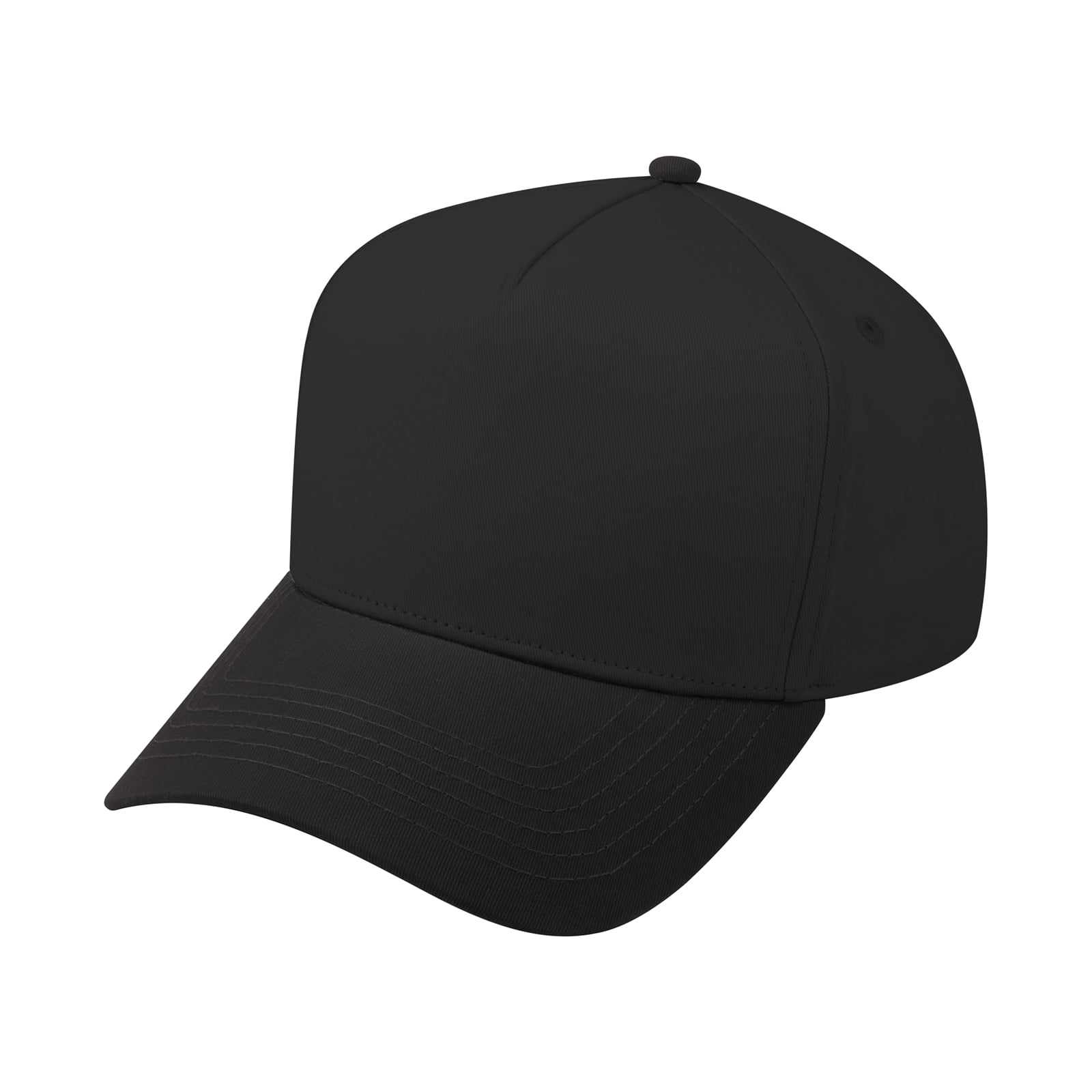 TOPTIE 5 Panel Trucker Cap Snapback Mid Profile Cotton Sun Hat Adult ...