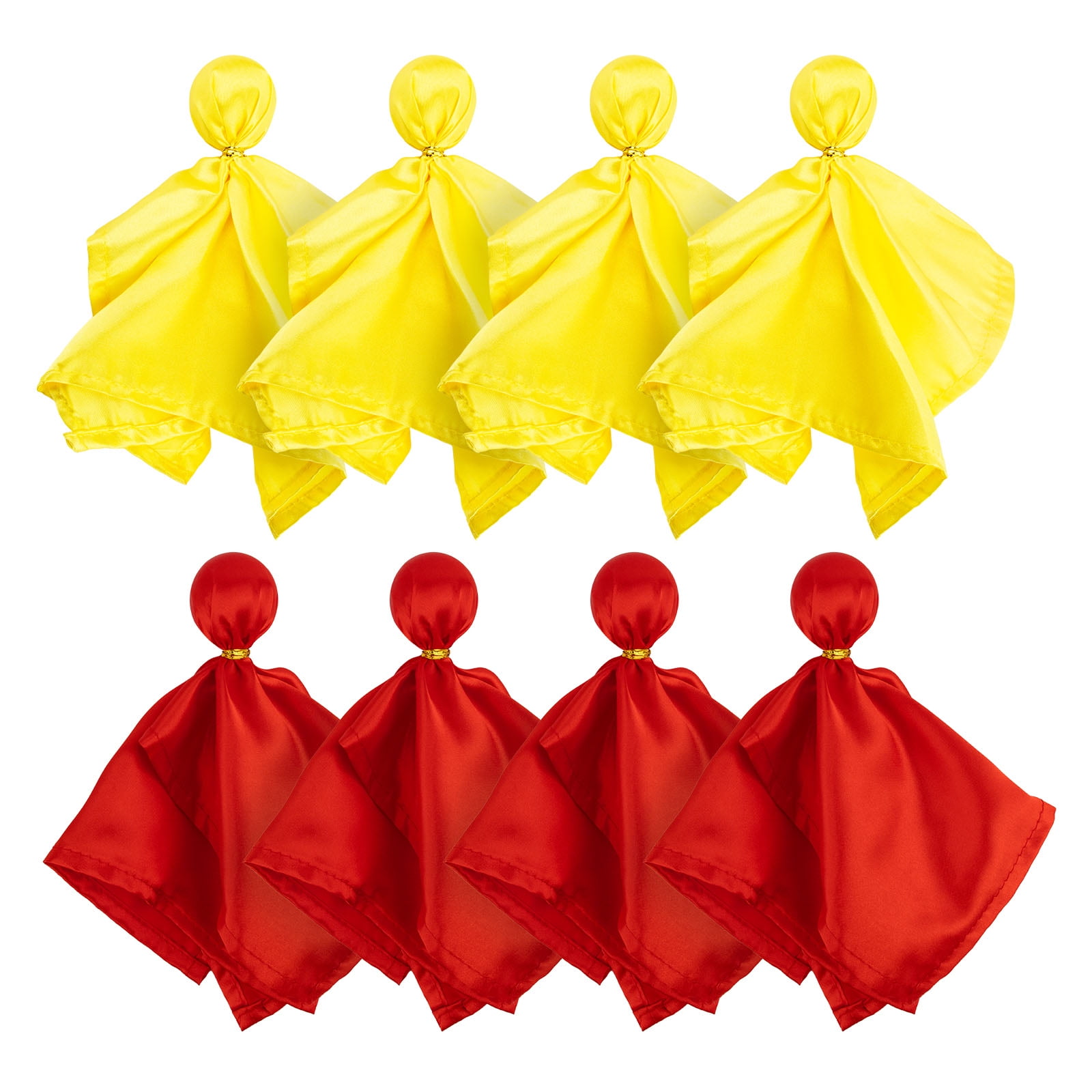 TOPTIE 8PCS Football Referee Penalty Flag Yellow and Red Challenge ...