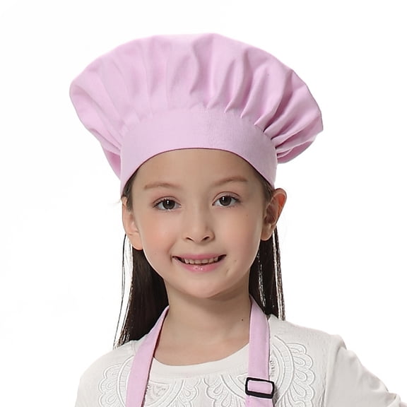 Toptie 6 Pack Chef Hat for Kid & Adult, Cotton Elastic Adjustable ...