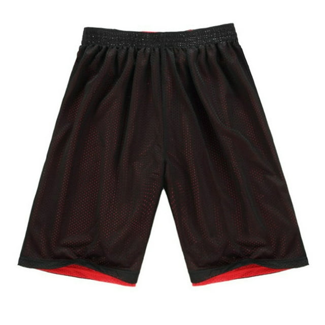TOPTIE Men's 7" Reversible Basketball Shorts Long Mesh Sports Shorts ...