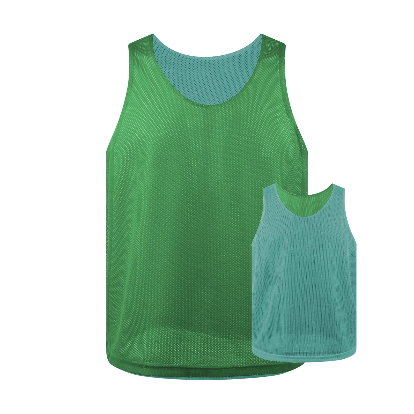TOPTIE Reversible Training Vests Two Sides Sports Vest Football Jersey ...