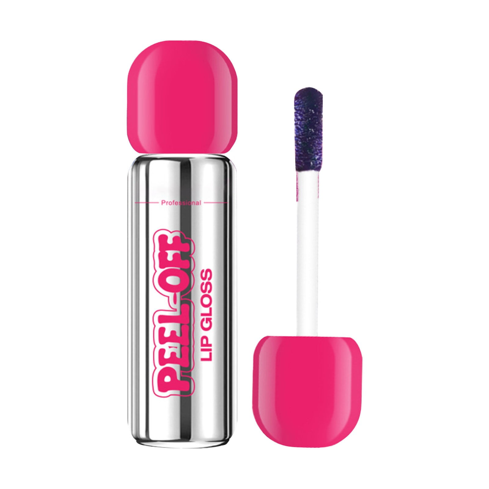 TOPUNDER 6 Colors Peel Off Lip Stain Color Lip Gloss Lip Tint Long ...