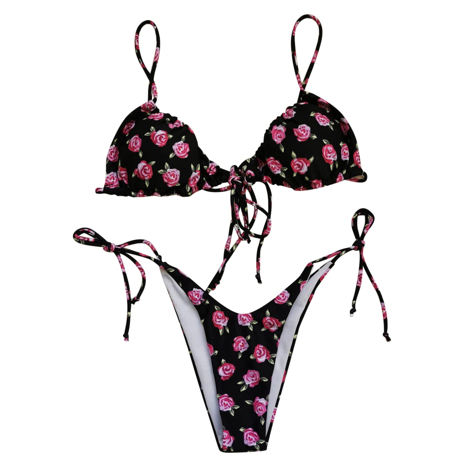 TOPUUTP Swimsuits for Women High Waisted String Bikini Sets for Women ...