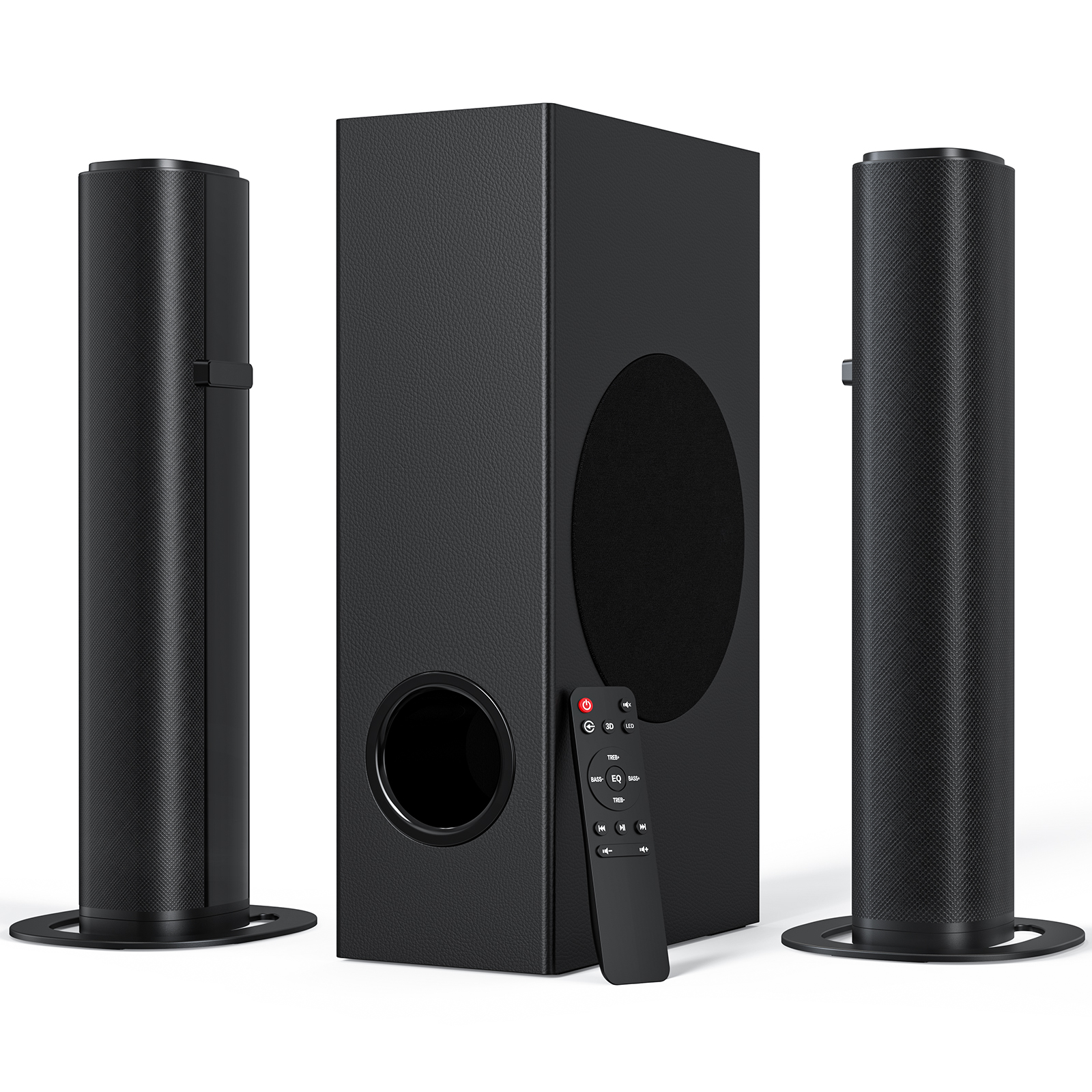 Supersonic IQ-9000BT HiFi Multimedia Audio System with Bluetooth, and ...