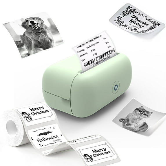 TOPVISION F2 Label Printerr,2 inches Barcode Label Maker Wireless ...