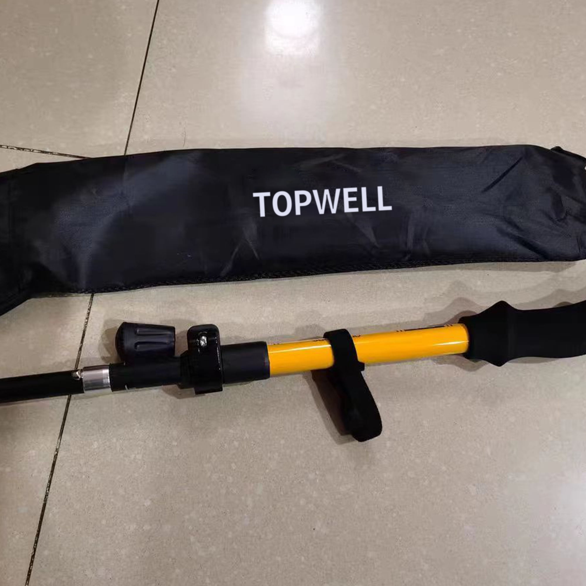 TOPWELL Hiking Poles - 2 Pack Adjustable Hiking Walking Sticks ...