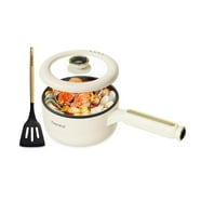 Miumaeov 4L/4.2QT Electric Hot Pot Multifunctional Portable Non-stick ...