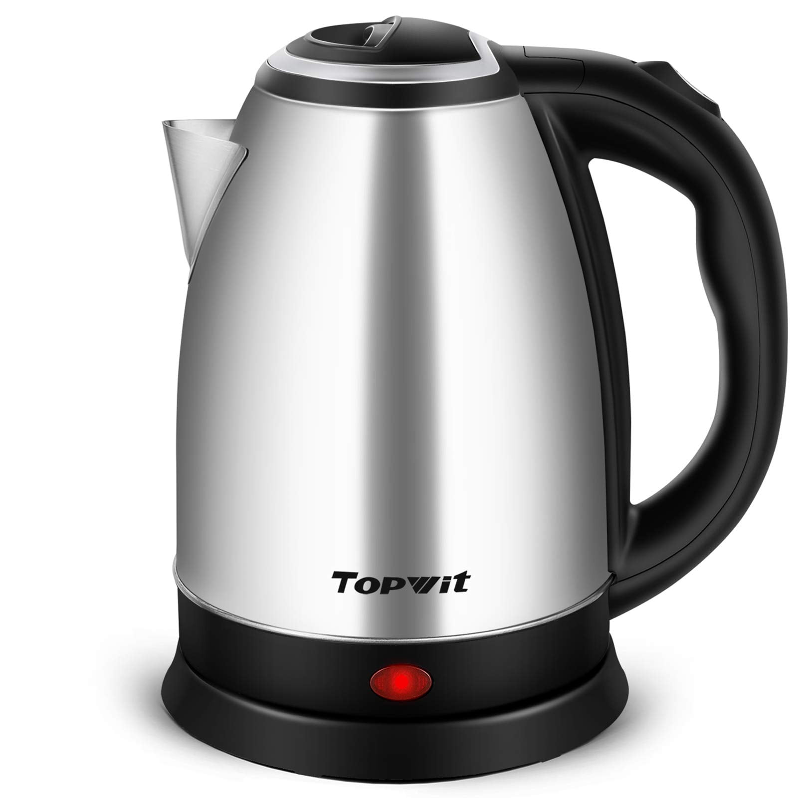 Topwit 2.0L Stainless Steel Portable Electric Kettle, BPA-Free with Fast Boil, Auto Shut-Off ...