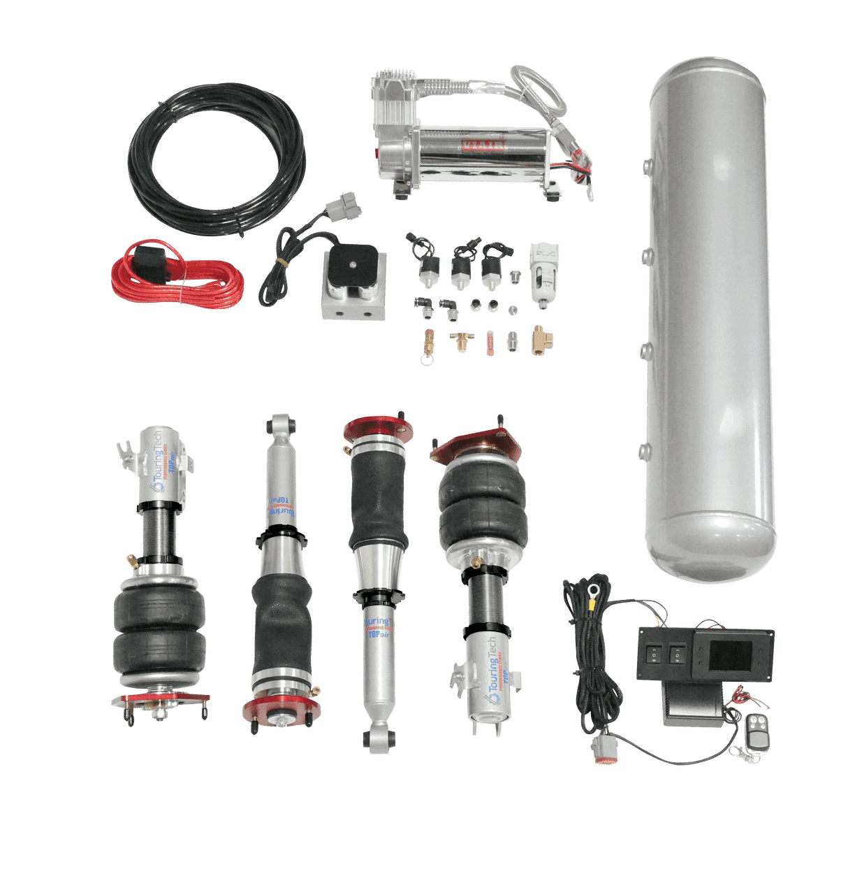 TOPair Air Suspension Struts w/ DIGI Bluetooth/Remote Management 01-06 ...