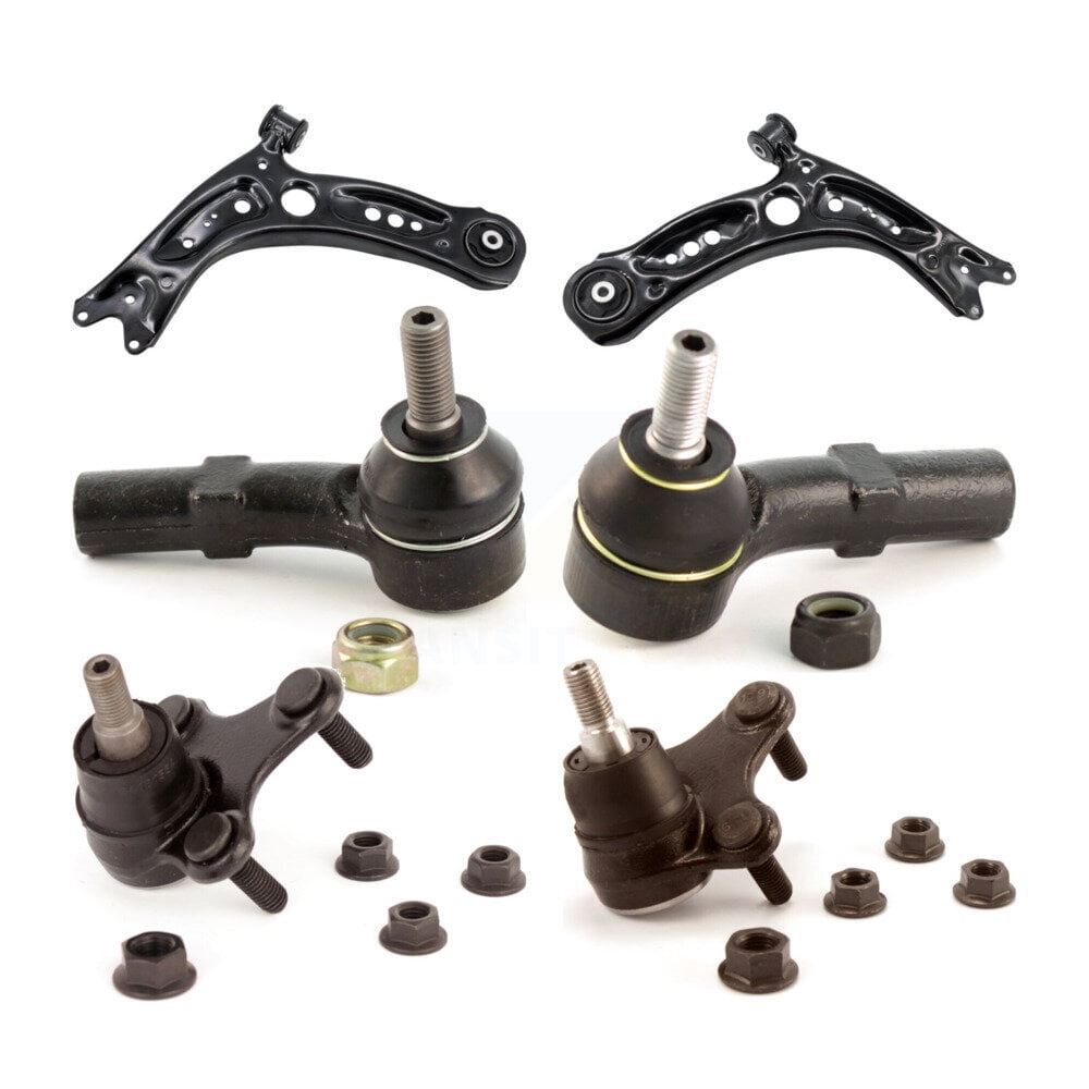TOR Front Suspension Control Arm with Tie Rod End and Ball Joint Kit ...