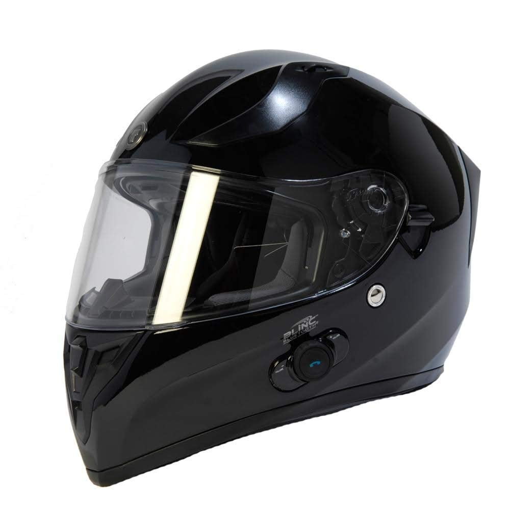 TORC T15B Full Face Bluetooth Motorcycle Helmet Built In Street Race ...