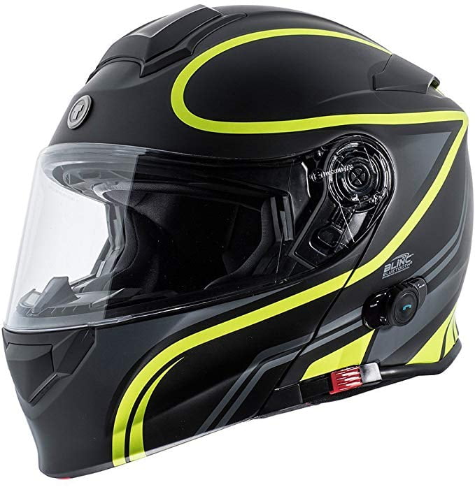 TORC Unisex-Adult Half-Size Style T5 Fiberglass Motorcycle Helmet Matte ...