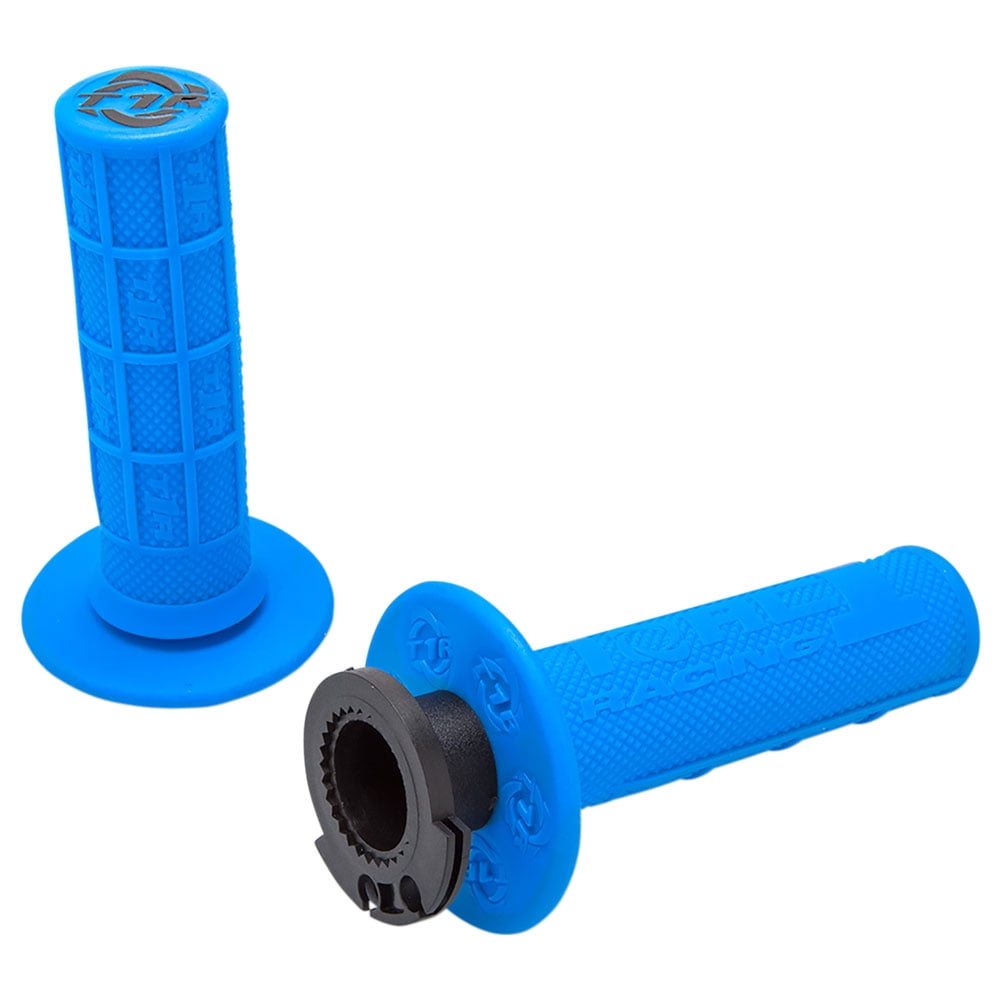TORC1 Racing Defy Lock On MX Grips Soft Compound Electric Blue For KTM ...