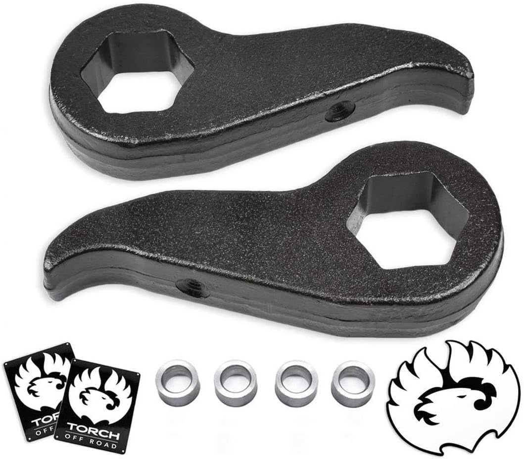 TORCH 3" Front Leveling Lift Kit Top Shock Extenders For 2011-2020 GMC ...