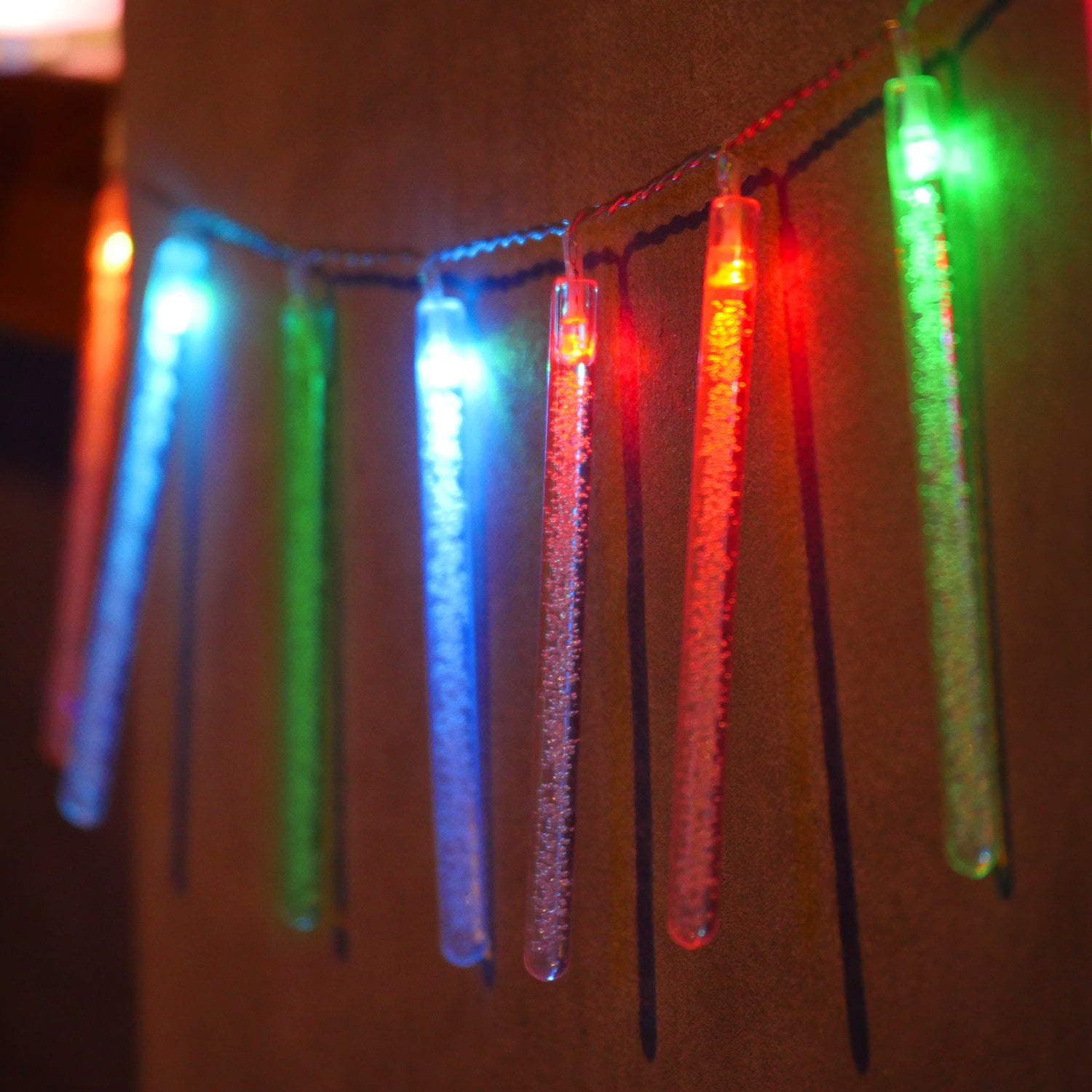 TORCHSTAR 16.4ft 50 LED Bubble Stick String Light, For Christmas ...