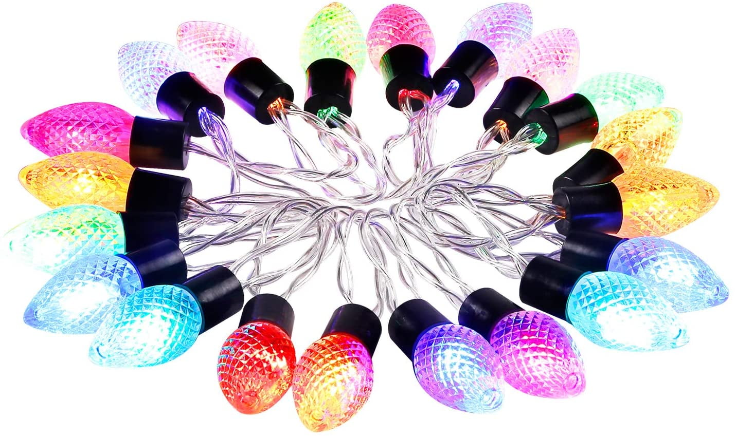 TORCHSTAR 7.22ft 20 LEDs String Lights for Birthday, Wedding, Party ...