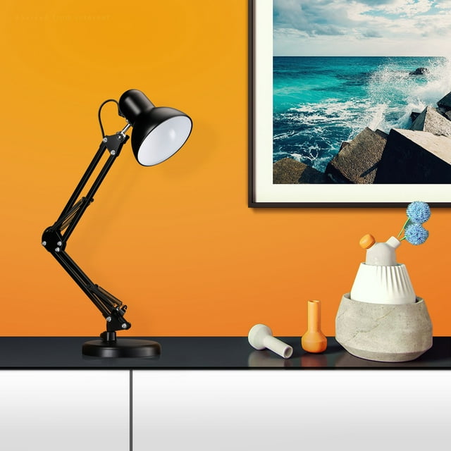 TORCHSTAR LED Adjustable Architect Table Lamp with with Clamp, Swing ...