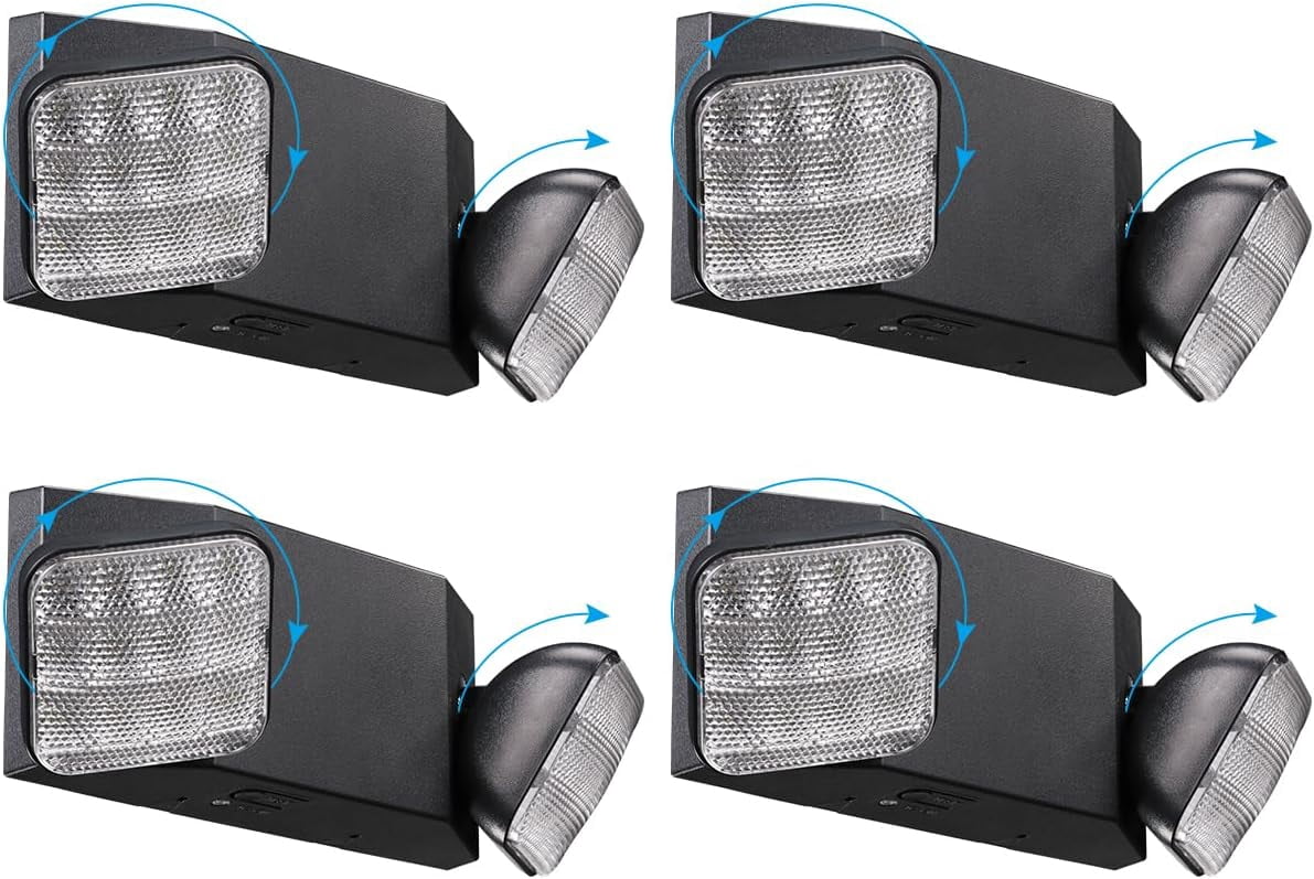 TORCHSTAR LED Emergency Lights, Emergency Lighting with Battery Backup ...