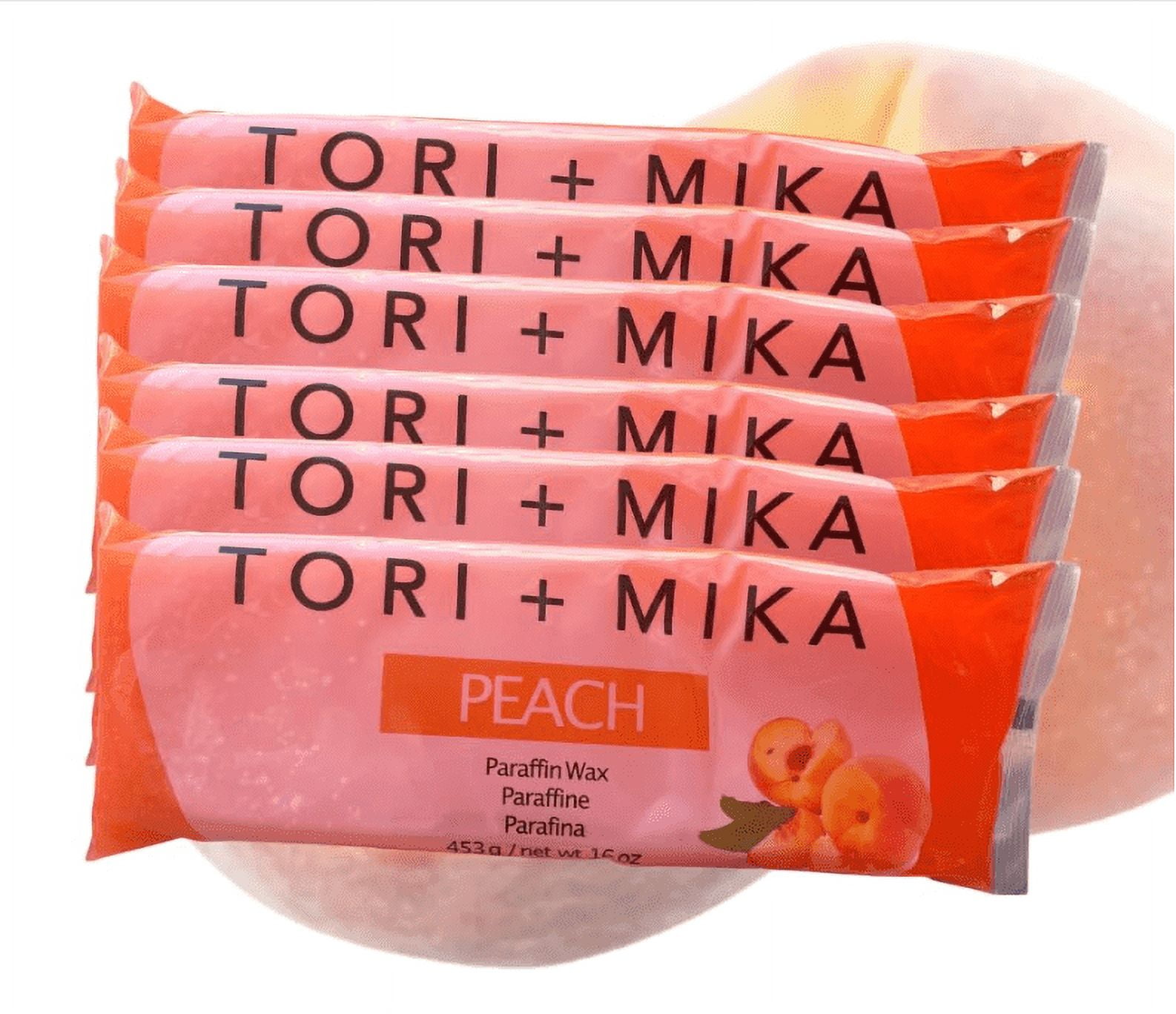 Tori Mika Peach Paraffin Wax Refills, 6 lbs Moisturizing for Hands and ...