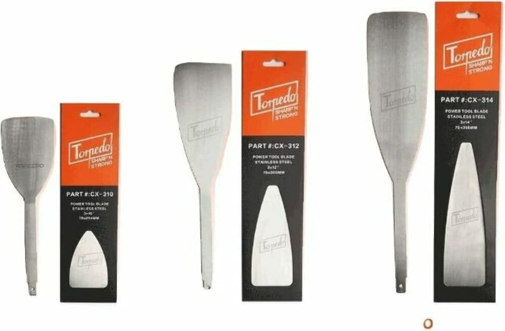 TORPEDO 3 Pack Windshield Express Removal Blade Autoglass Tool ...