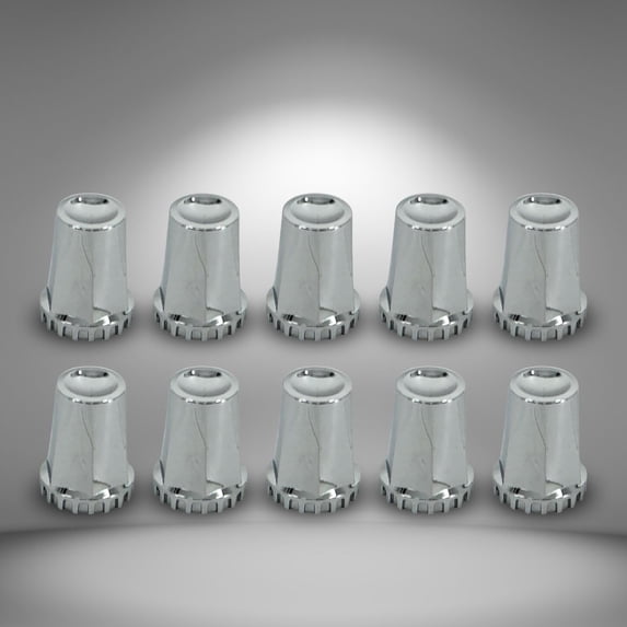 TORQUE 2 Pack of Starlight 10 PCS of 33mm Screw-on Lug Nut Covers for ...