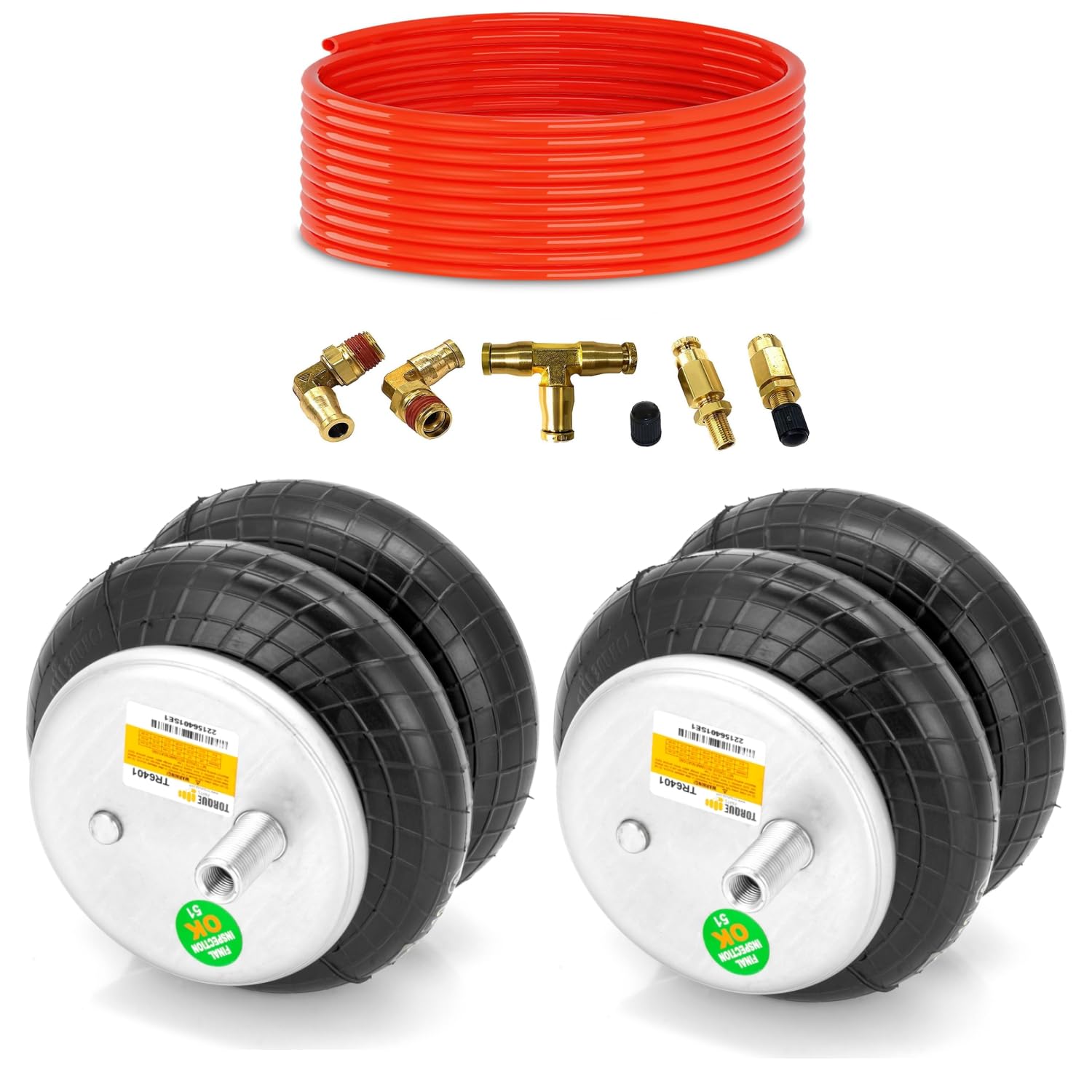 TORQUE 2 pcs of Air Spring Bags with Internal Jounce Bumper, Up to ...