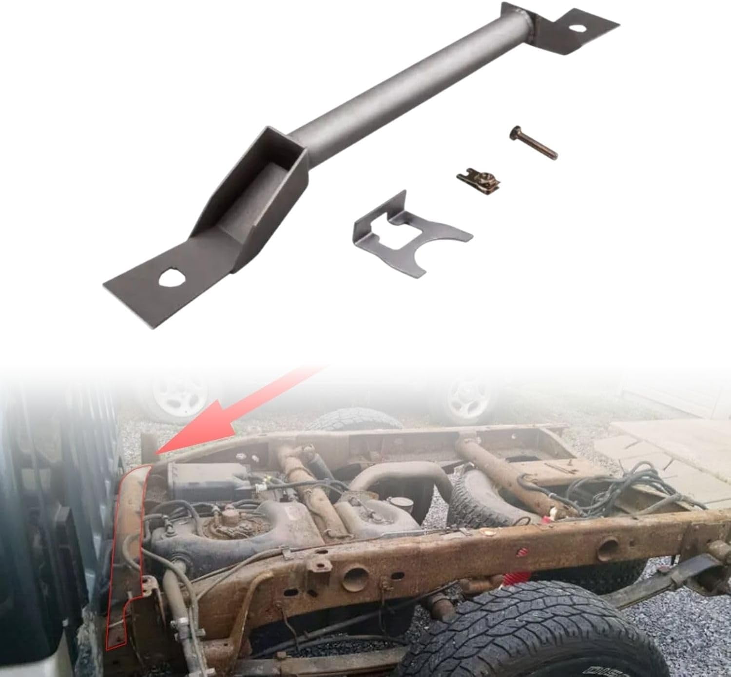 TORQUE Front Fuel Tank Support Crossmember Cross member for 1999-2006 ...