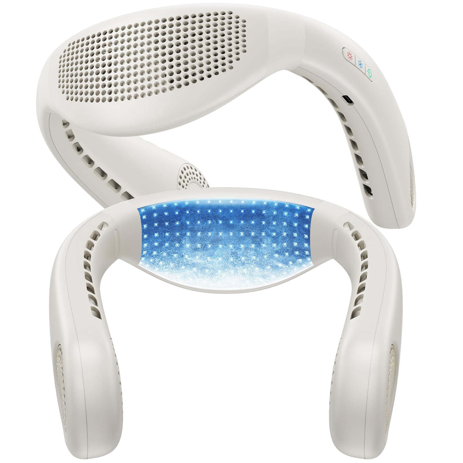 TORRAS COOLiFY Air 2025 Upgraded Neck Fan Air Conditioner, Dual-Airflow ...