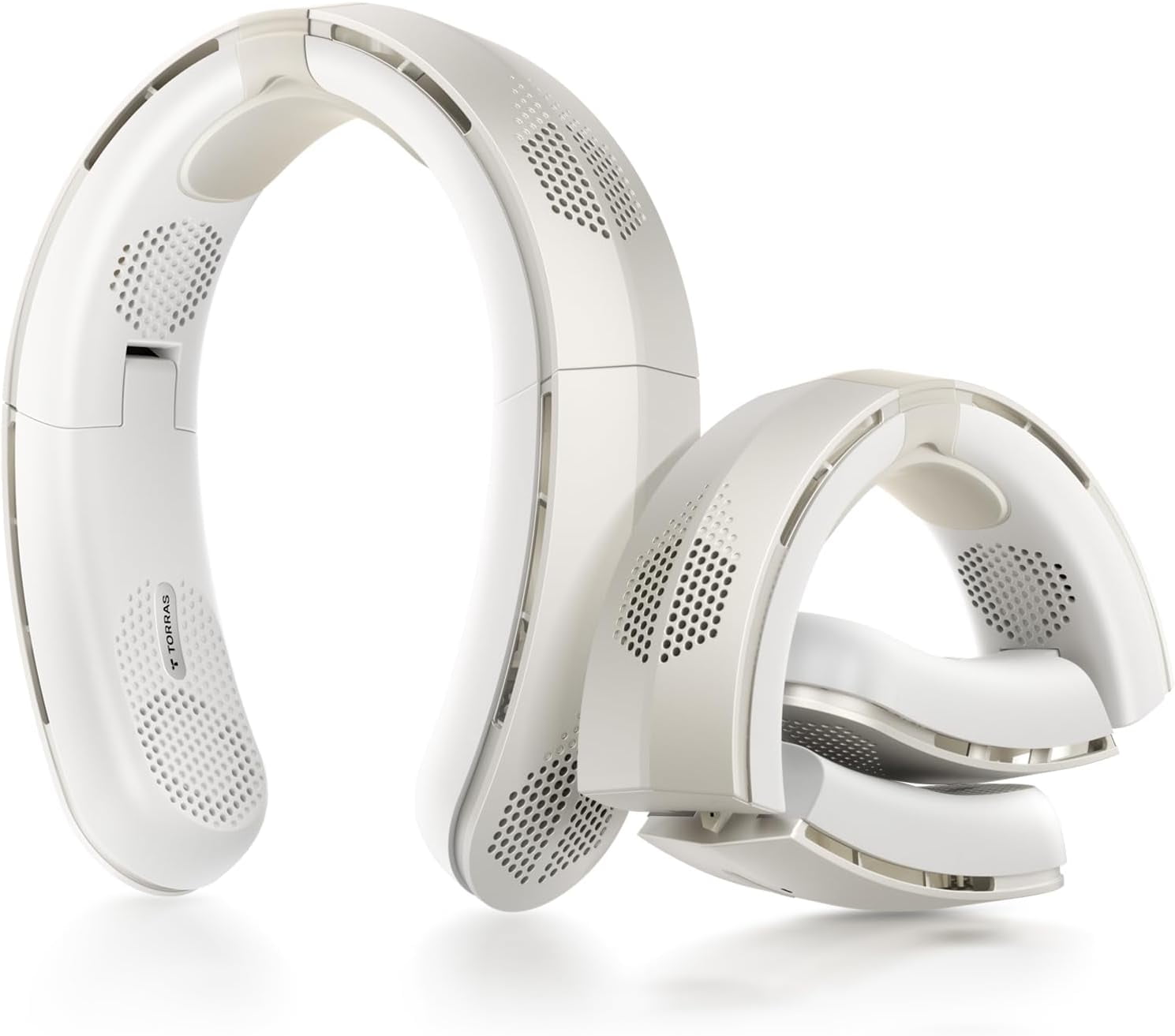 TORRAS COOLiTE Neck Fan, Industry’s Strongest Wind Power, Portable Neck Fan with 14H Battery ...