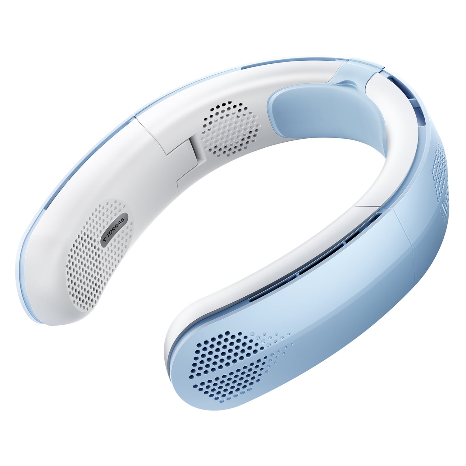 TORRAS Portable Foldable Neck Fan, COOLiTE with 4,000-mAh Battery ...