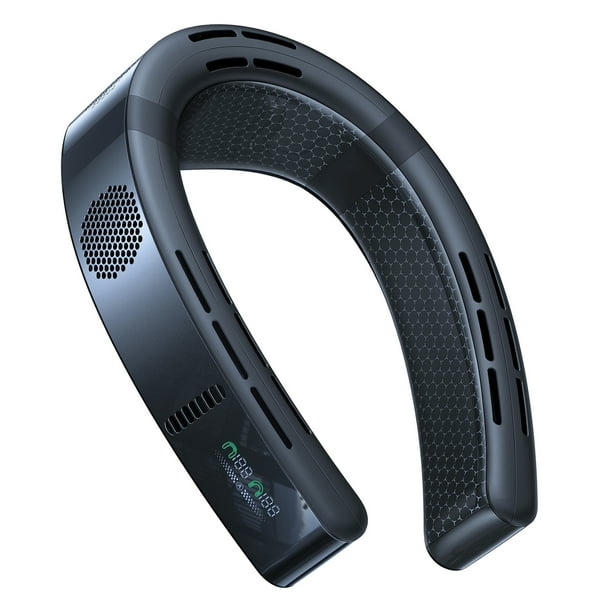 TORRAS Portable Neck Fan, COOLiFY Cyber Smart AI-Control Wearable Neck ...