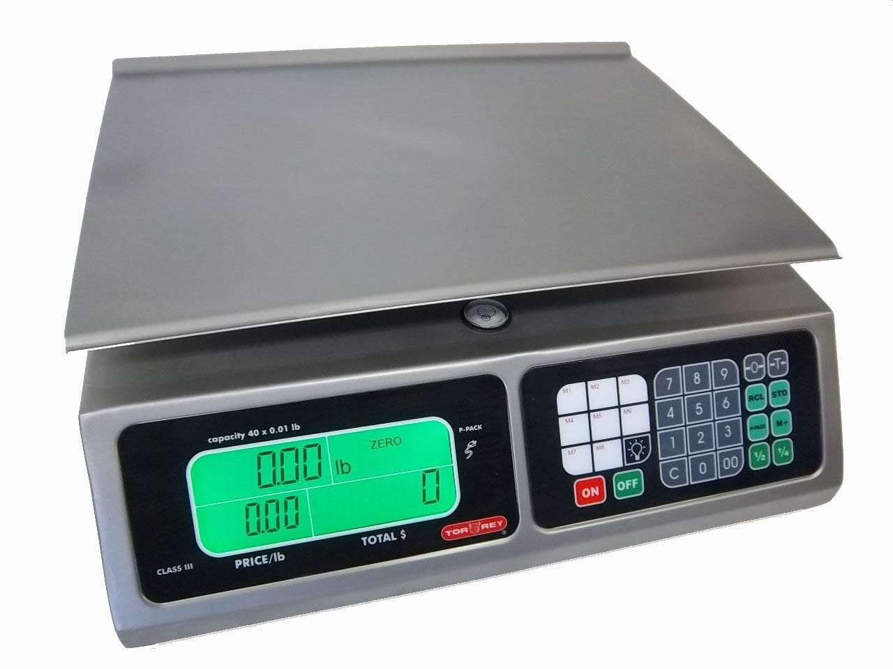 TORREY LPC40L Electronic Price Computing Scale, Rechargeable ...
